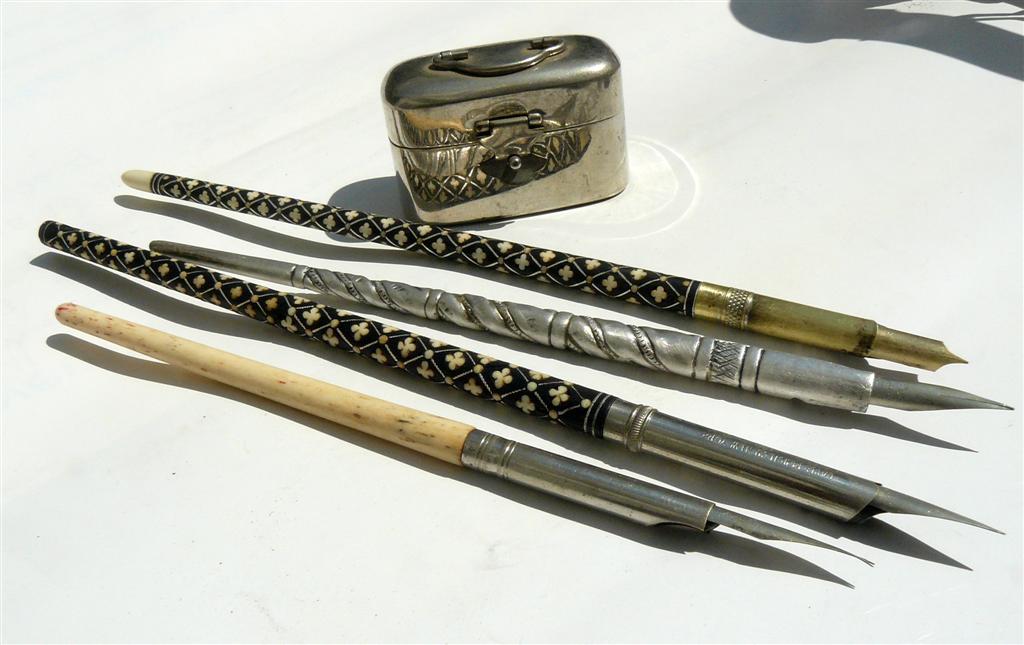 ``Mysurean Musings: Vintage Dip Pens and Fountain Pens