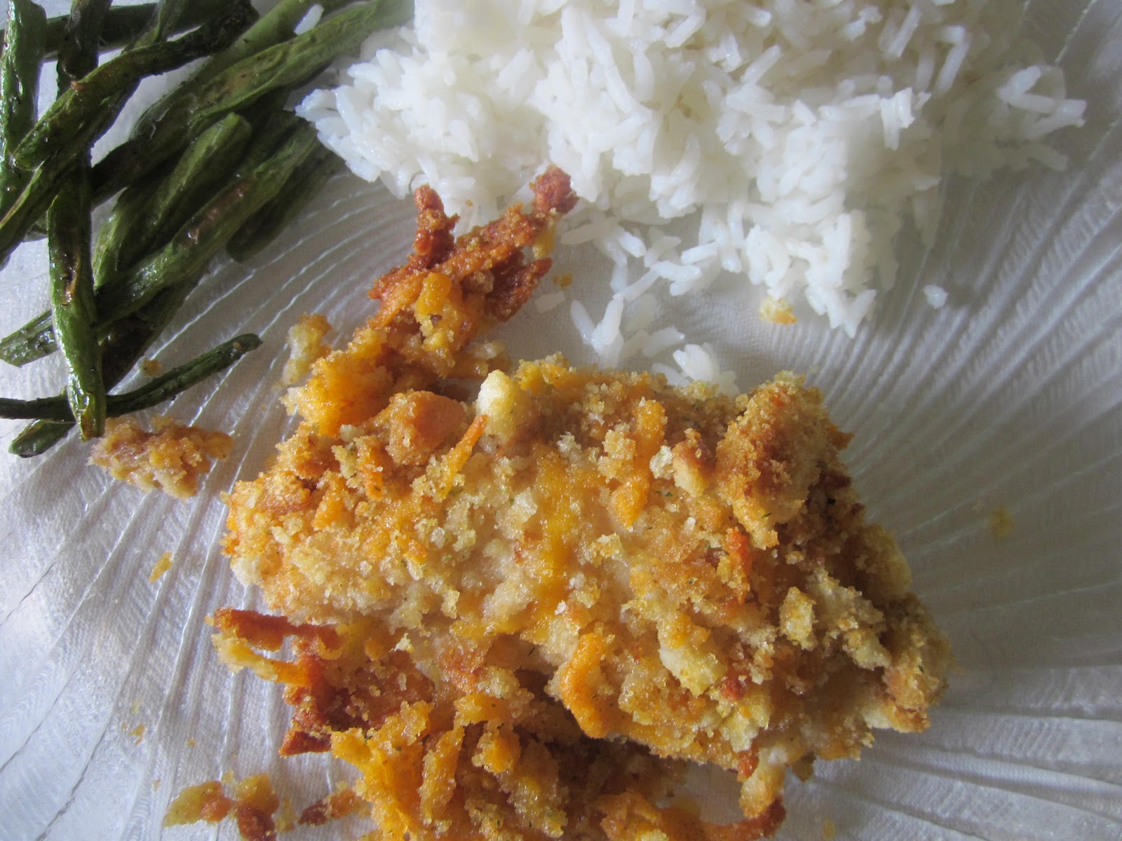 Dimples & Delights: Cheesy Chicken with Crunchies
