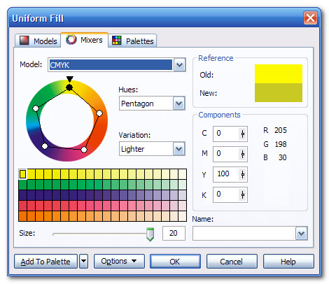 Best Stuff Corner: How to Mixing Colors in CorelDRAW