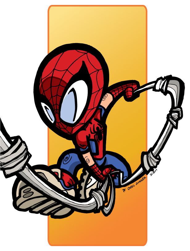 Slinger's Sketchbook: The Amazing Spider-Boy!