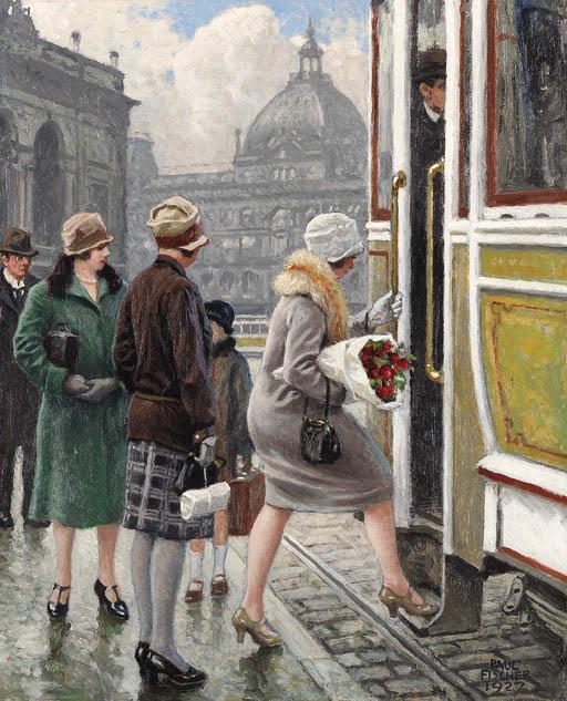 Paul Gustave Fischer | Cityscapes painter | Tutt'Art@ | Pittura ...