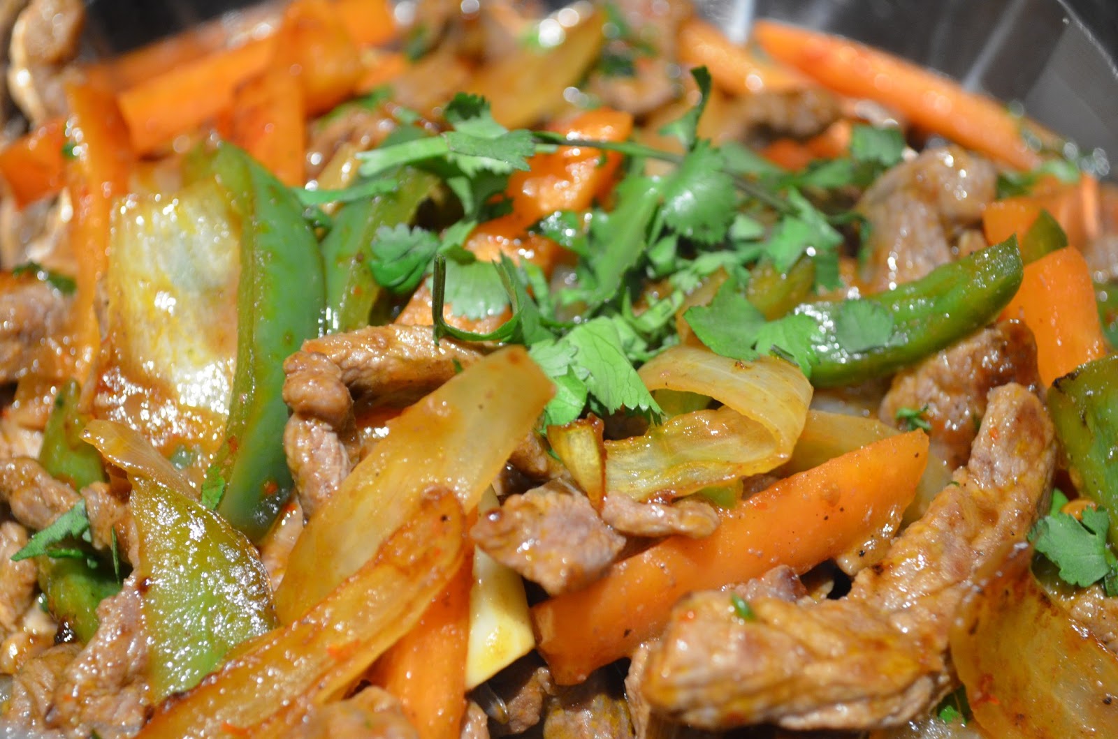 U&Me in the Kitchen: Boeuf sauté thai - Thai beef stir-fry