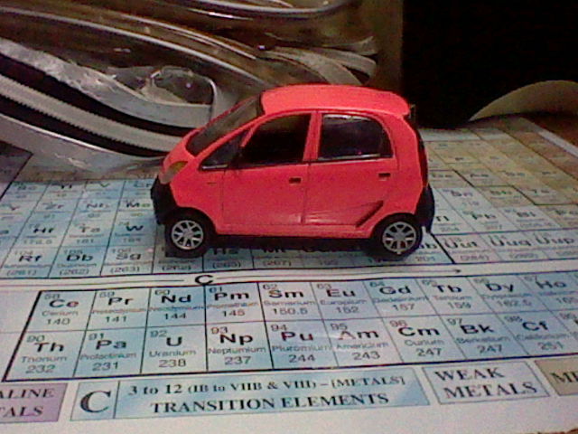 Freebie Received: Tata Nano Car (Official Merchandise) - Freebies For India