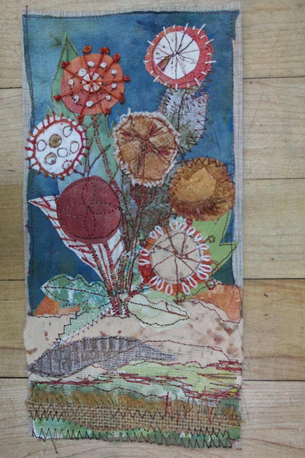 H-anne-Made: Stitched Collage Workshop