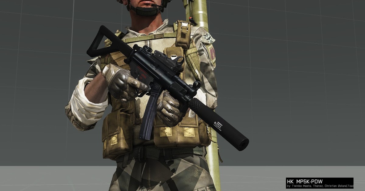 短機関銃 MP5 シリーズ追加の Arma 3 むけ NIArms MP5 SMGs MOD が v1.65 に | 弱者の日記 ...