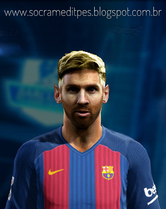 pes-modif: PES 2013 Lionel Messi V.3 HD Face by Socram