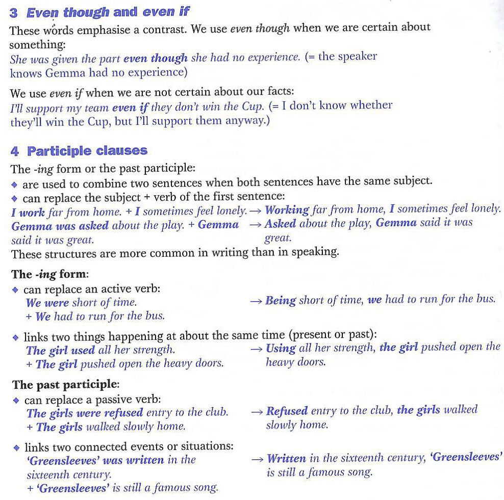 CEPT Practice: Linking words