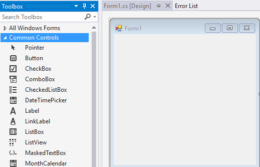C Graphical User Interface Tech Spider