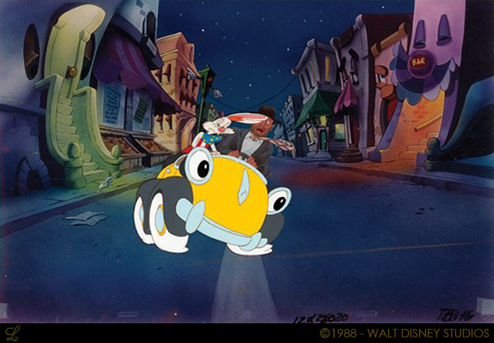 Living Lines Library Who Framed Roger Rabbit 1988 Production Cels