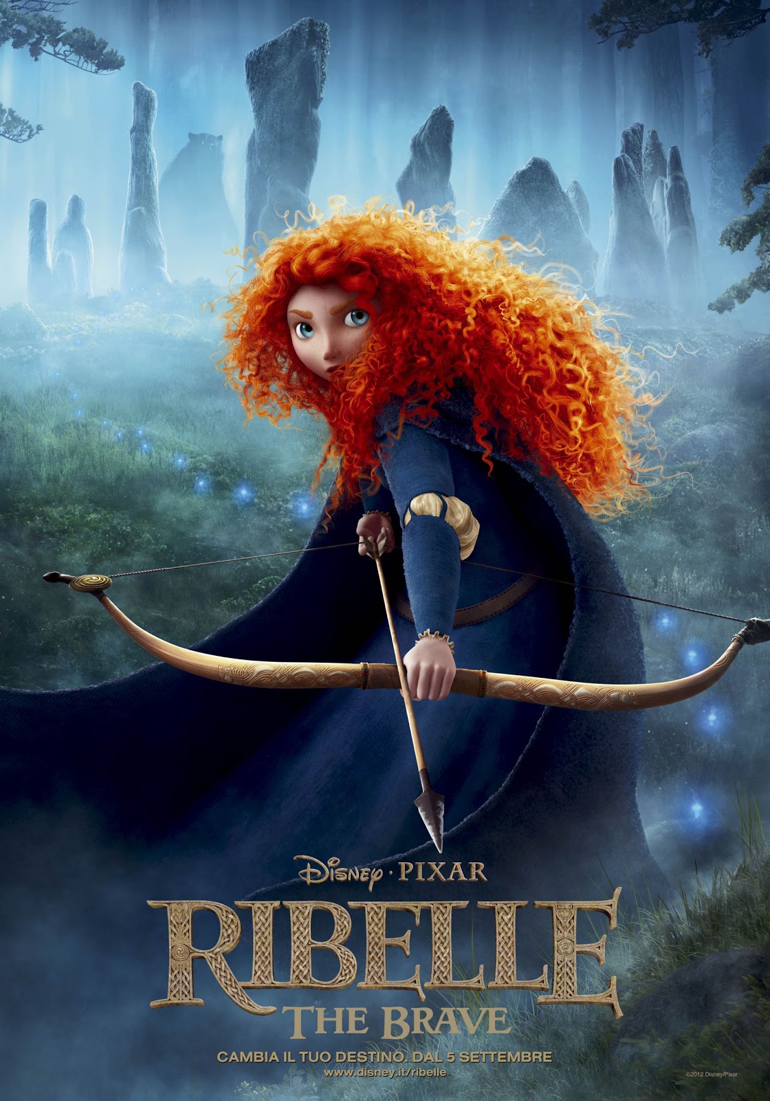 ILLUSTRANDO UN SOGNO: Il nuovo lungometraggio della Pixar, Brave ...