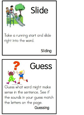 Joyful Learning In KC: Reading Strategy Cards