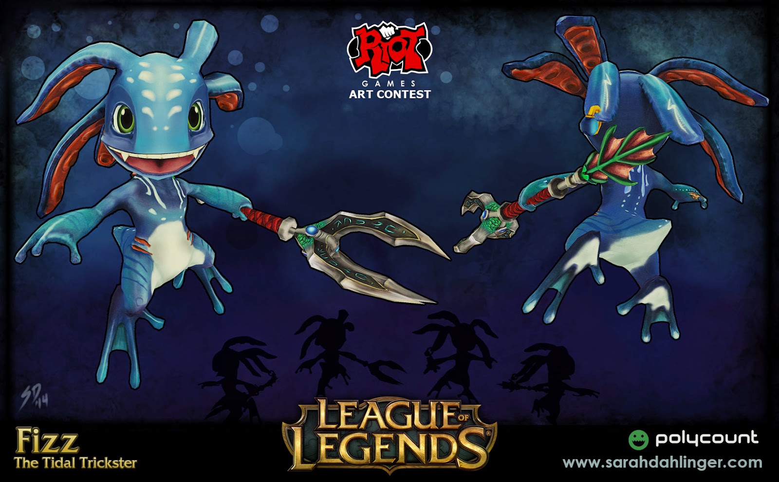 [Riot Art Contest] - Fizz — polycount