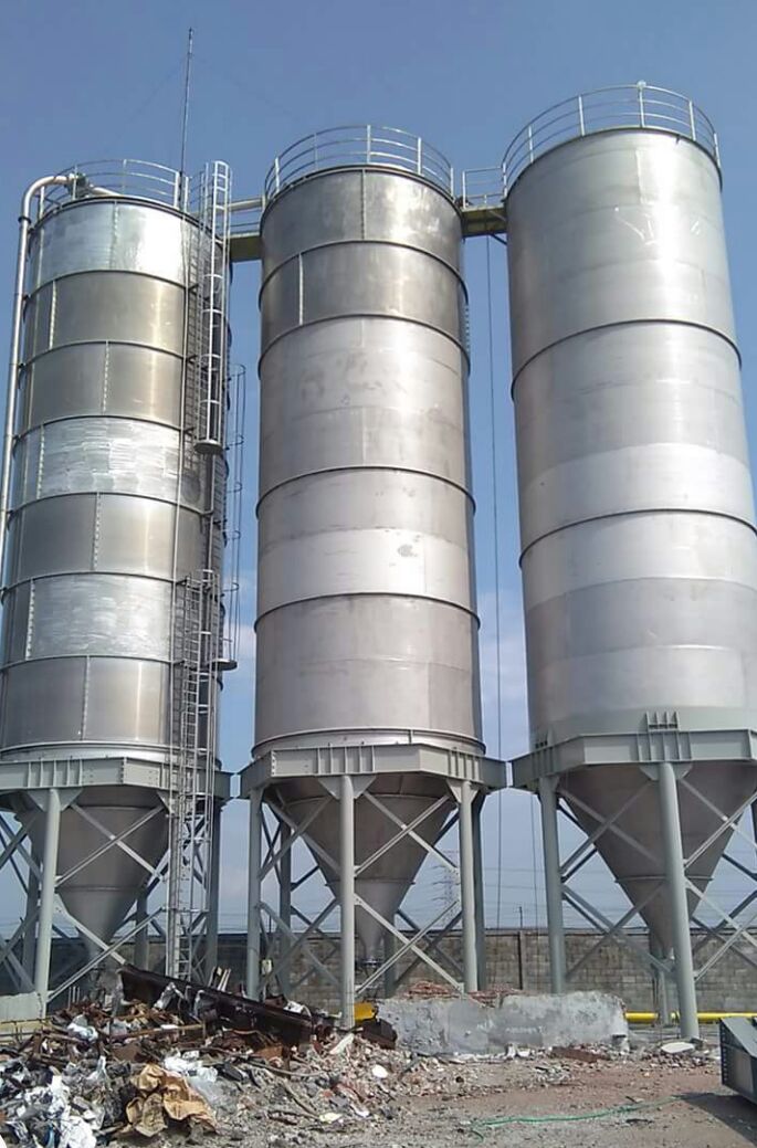 CV. HANINDO: Silo Bulk Caps 300 Ton