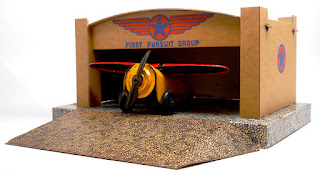 Toys and Stuff: Built-Rite Set No. 7 Army Hangar