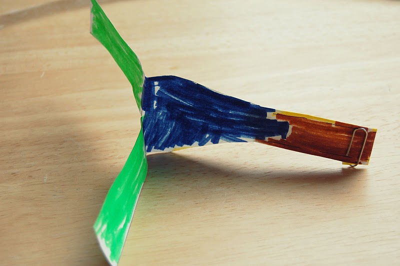 My Life in a Blog: Paper Samara Spinner