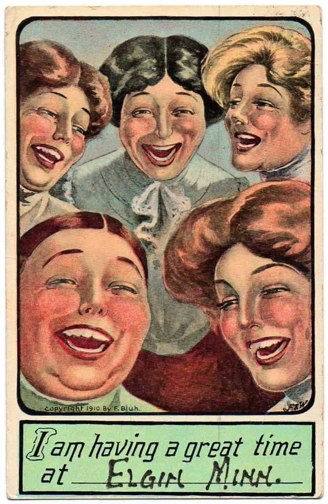 These Bizarre and Hilarious Vintage Postcards You Wish You’d Never Seen ...