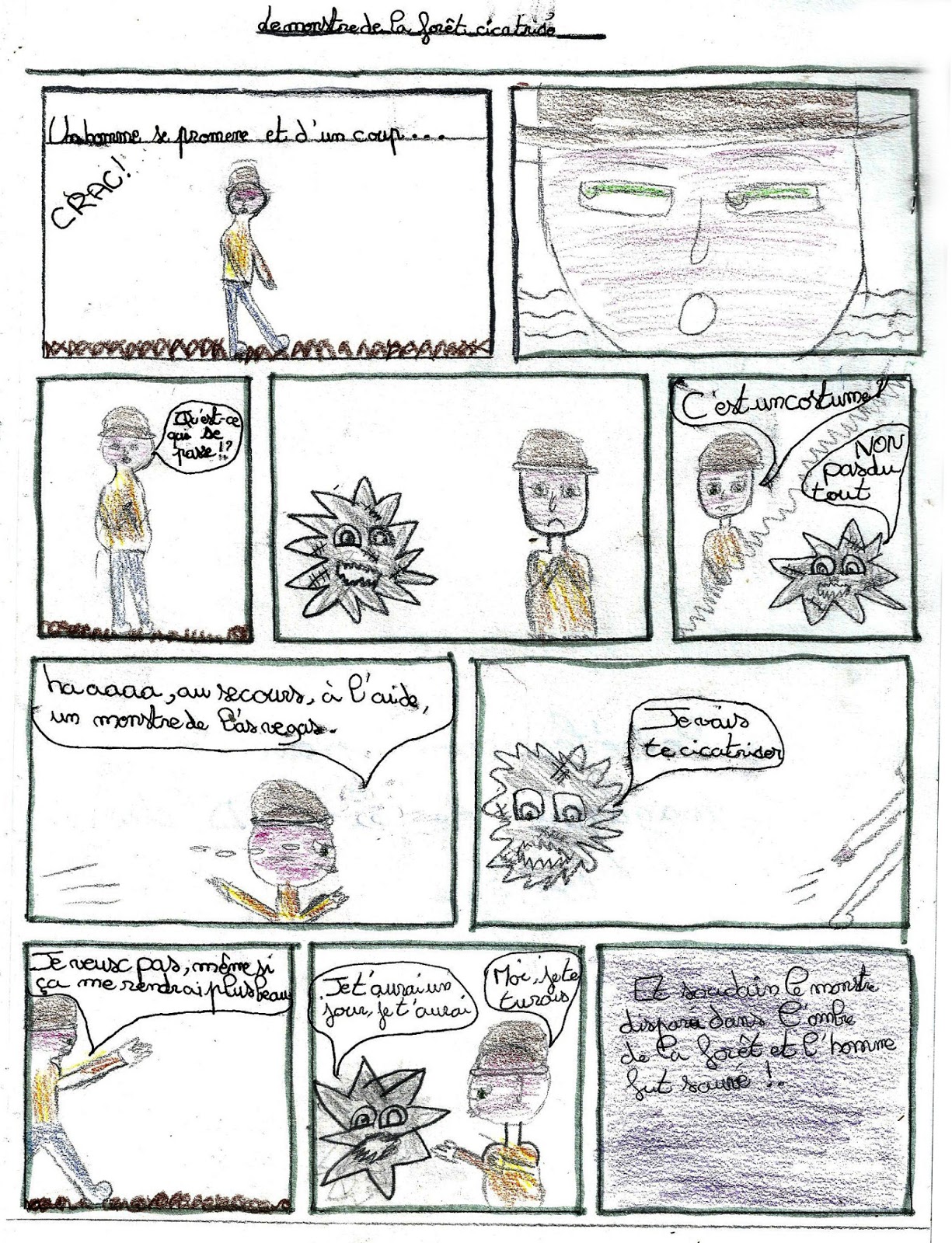 arts plastiques Claude Massé: 5ème - Bande dessinée et Cadrage