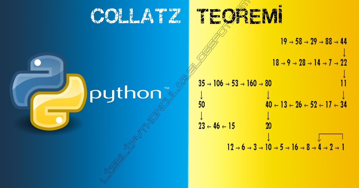 Python Kodları-5 Collatz Teoremi