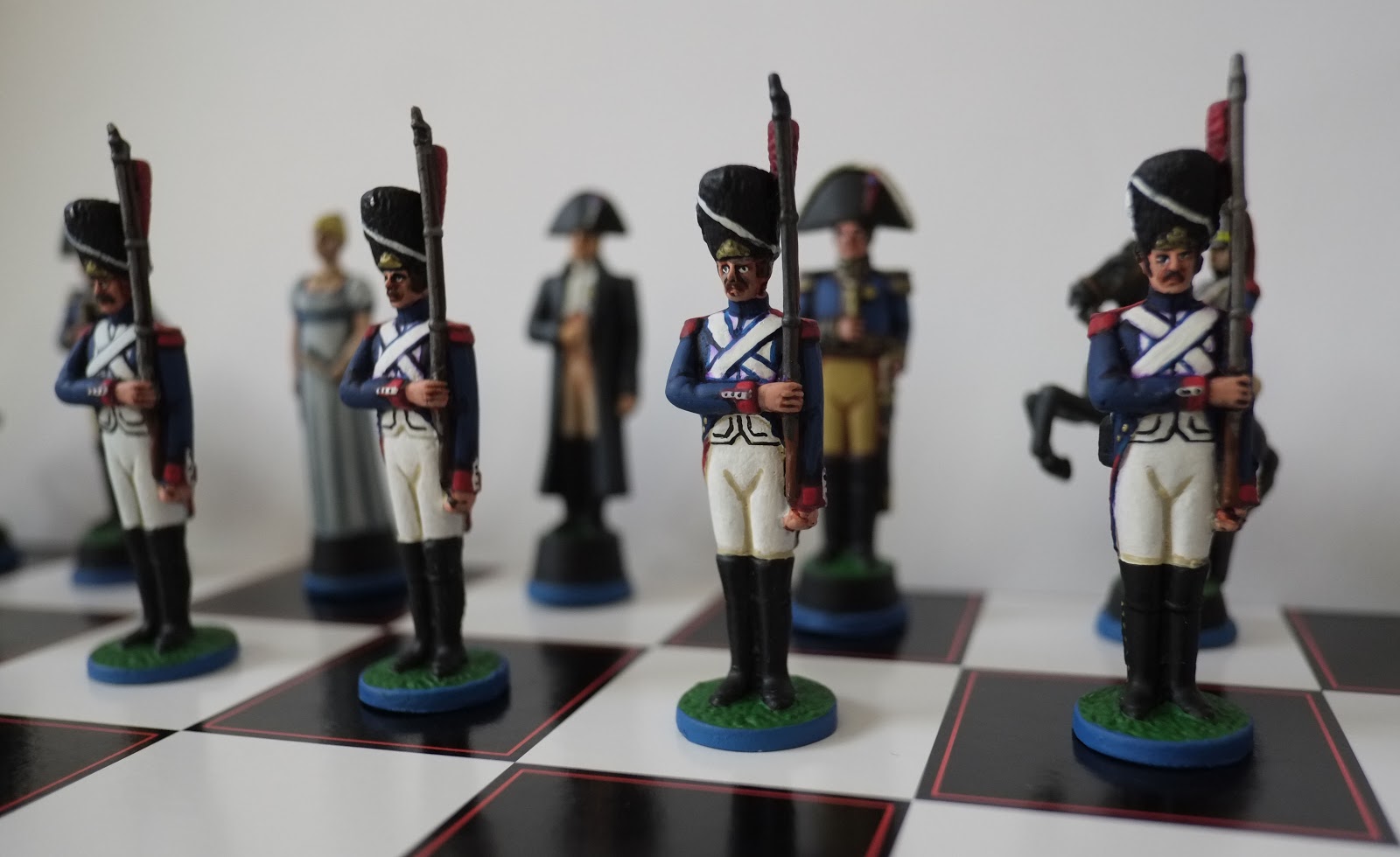 Land of the Lead: Napoleonic Chess Set