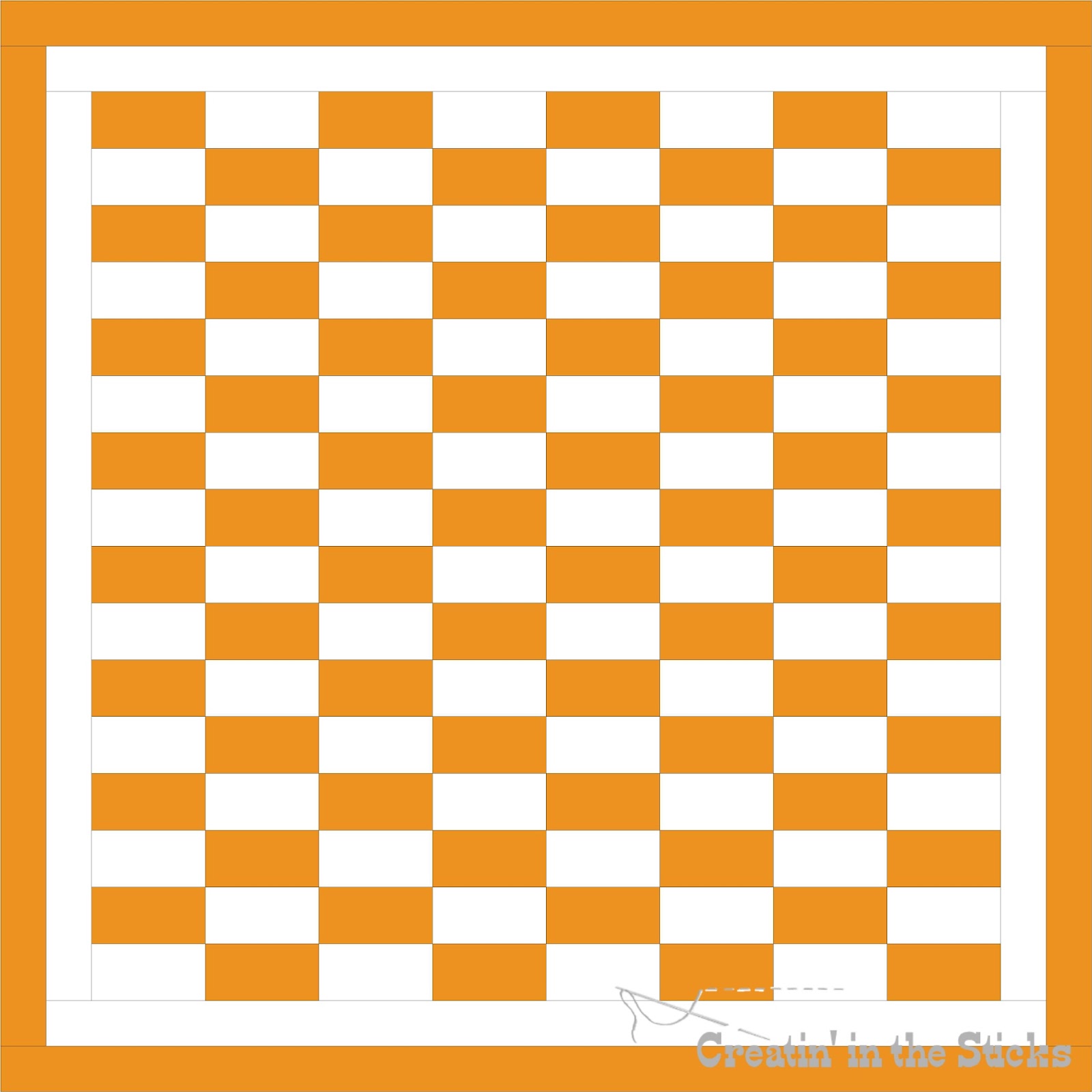 Creatin' in the Sticks: 30 Quilt Blocks in 30 Days - Block 8