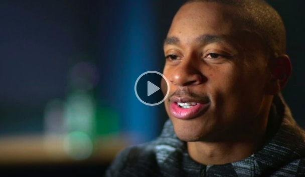 Video: Isaiah Thomas was named after Pistons legend because his father ...