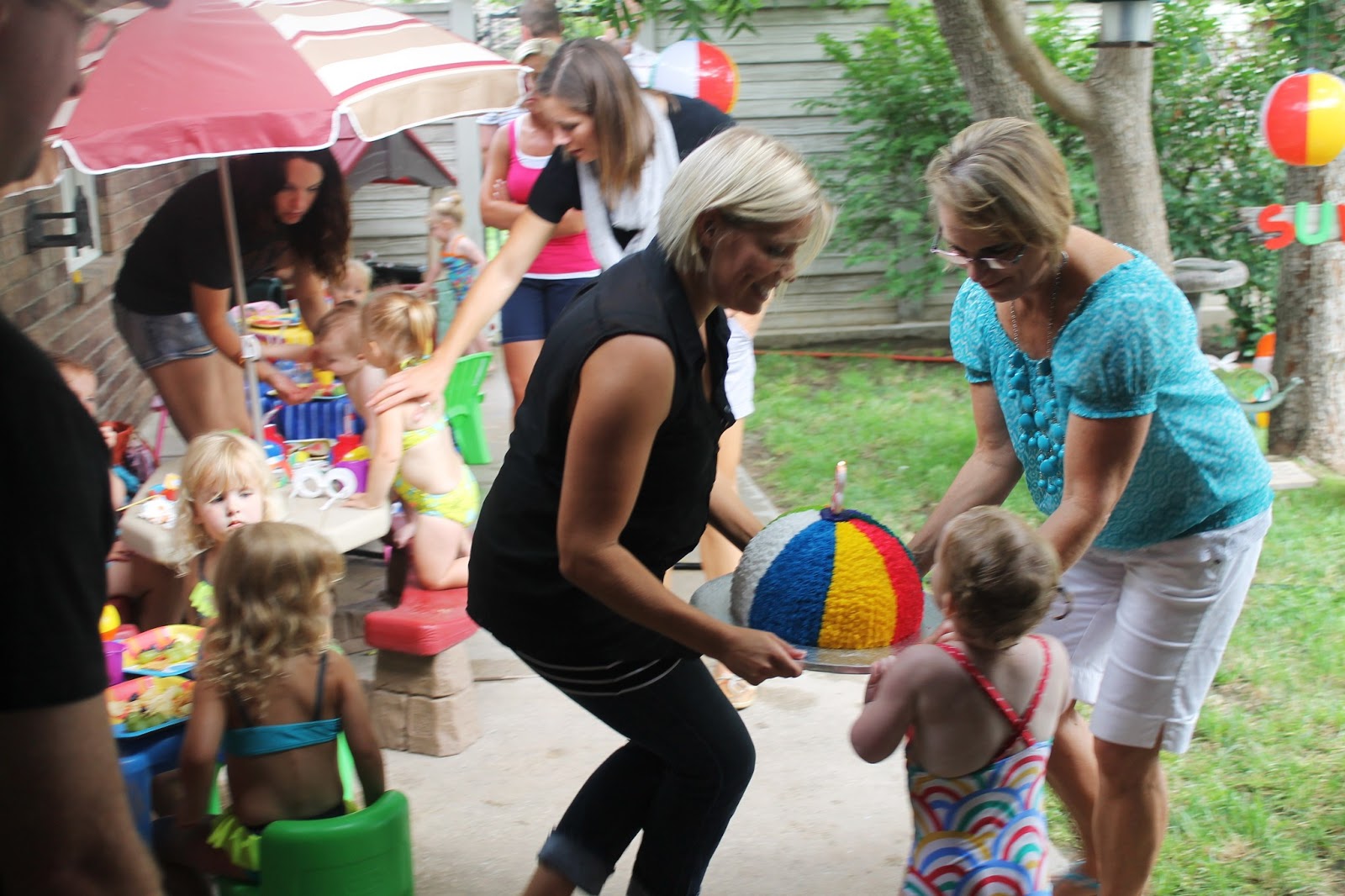 Dear Daughters: Hallie's Beach Ball Bash