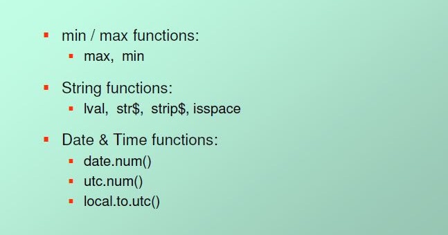 Full on Baan: 3GL Functions