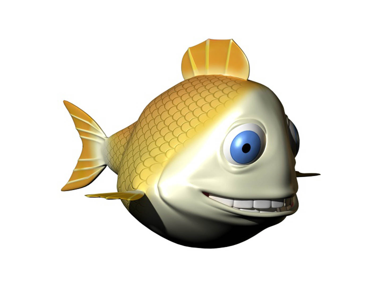 Sci Fi Fish Wallpaper