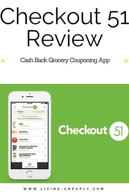 Checkout 51 Review - Cash Back Grocery Couponing App | Living Cheaply