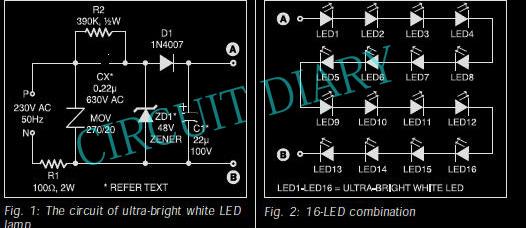 Ultra-Bright LED Lamp ~ Circuit Diary