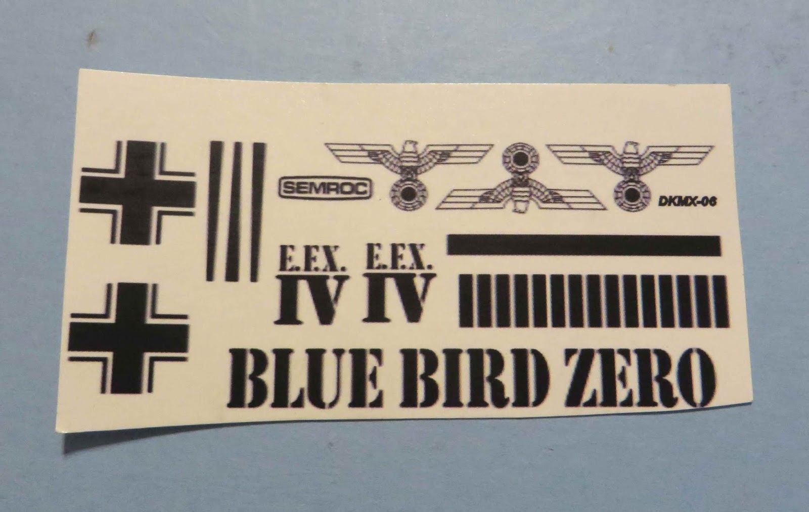 Model Rocket Building: Semroc MMX Blue Bird Zero Build, Part 1, Parts