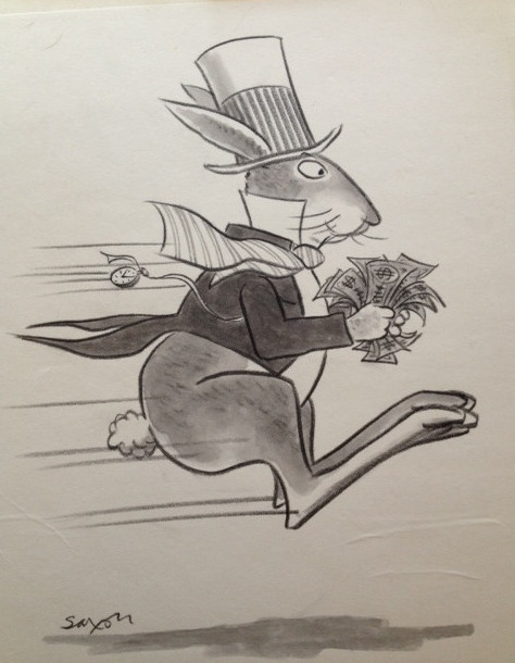 Attempted Bloggery: Charles Saxon's Rich Rabbit