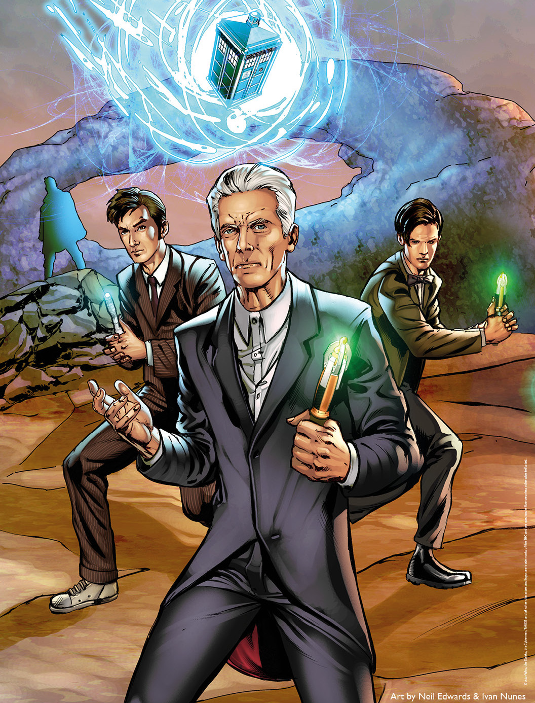COMIC BOOK PREVIEW - Doctor Who: Four Doctors Crossover Miniseries