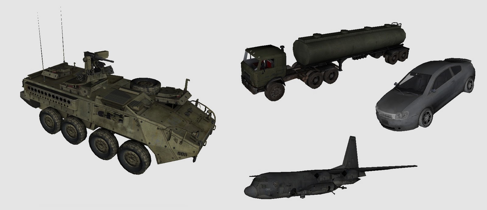 Grand Theft Airstrike: [WIP]Modern Warfare Vehicles