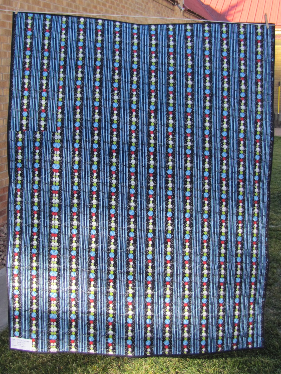 Alamosa Quilter: Jelly Roll 1600 Quilt Finished