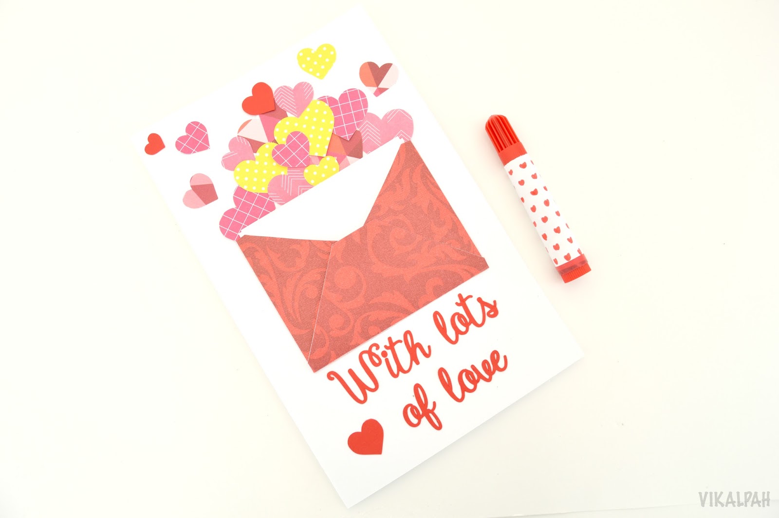 Vikalpah: DIY Invisible Letter Card for Valentine's day
