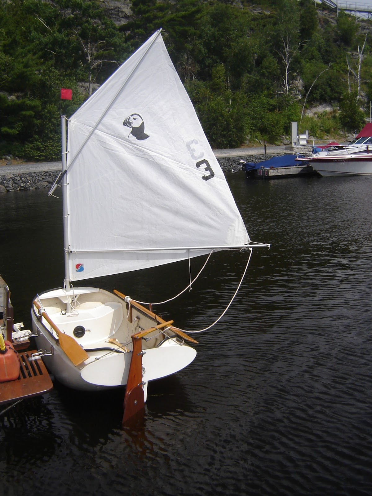 Huffin & Puffin Plans & Projects: PUFFIN Sprit Rig