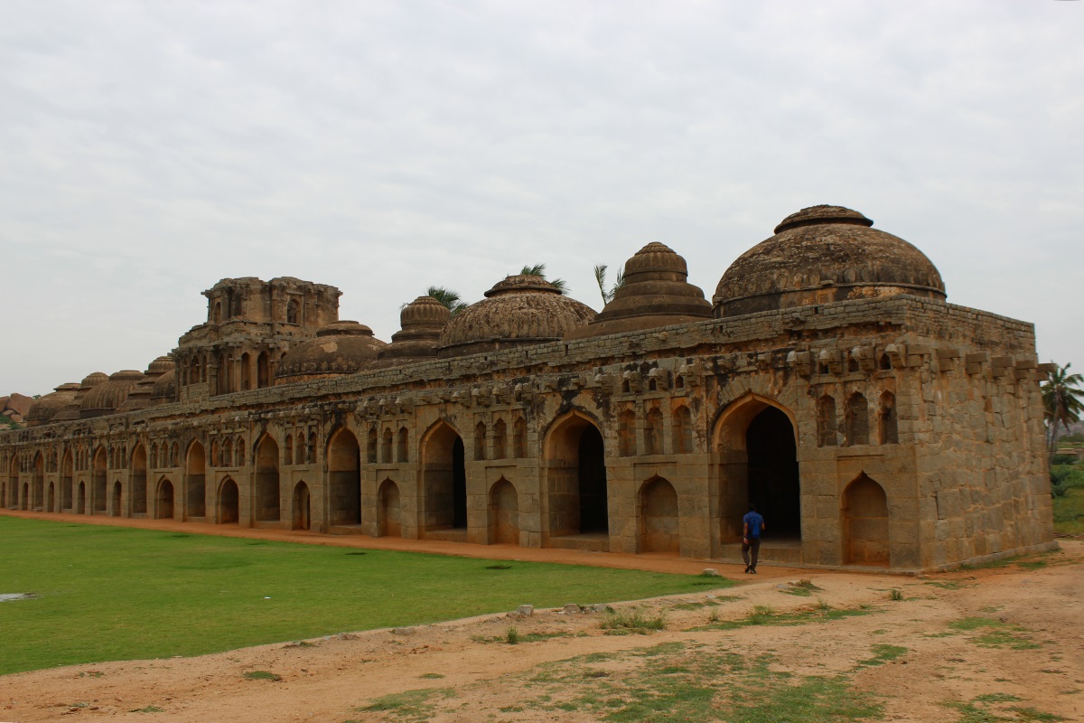 Journeys across Karnataka: Elephant Stables, Hampi