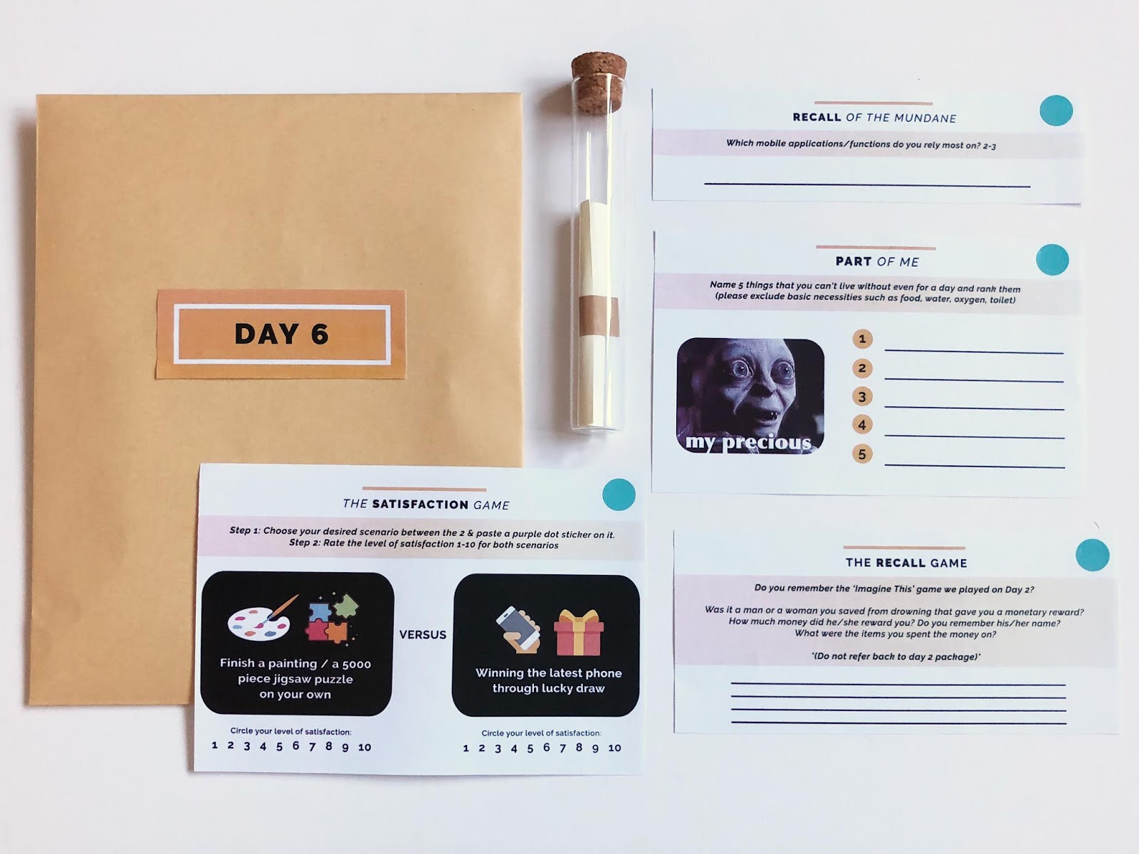 Design Lab: A Cultural Probe Kit | Ace's Design Research Log