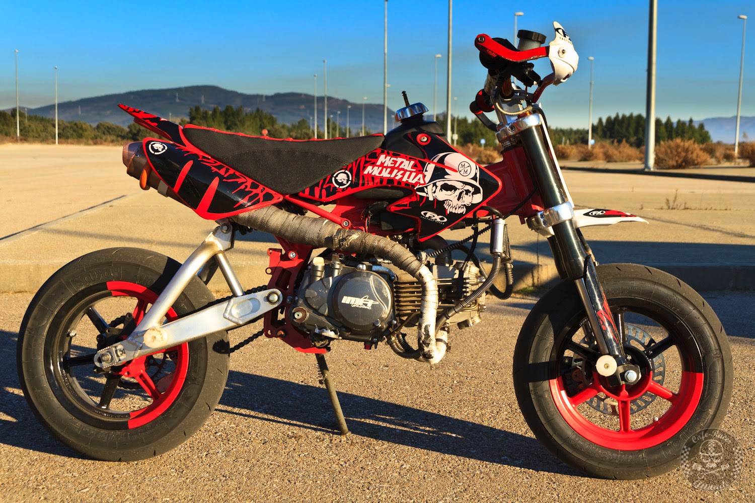 Cafe Racer Attitude: Pit Bike Afternoon