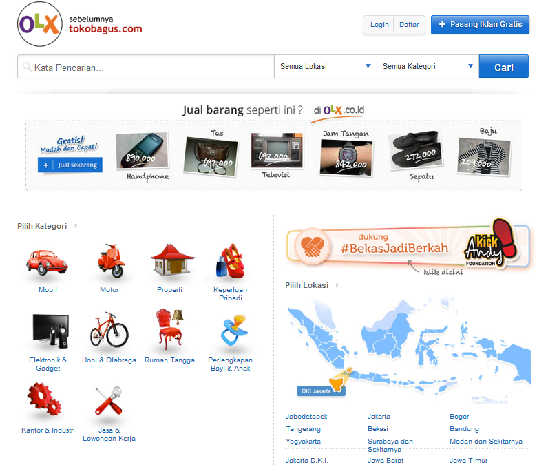 E-Commerce: Website E-Commerce pada Bukalapak.com dan Olx.com