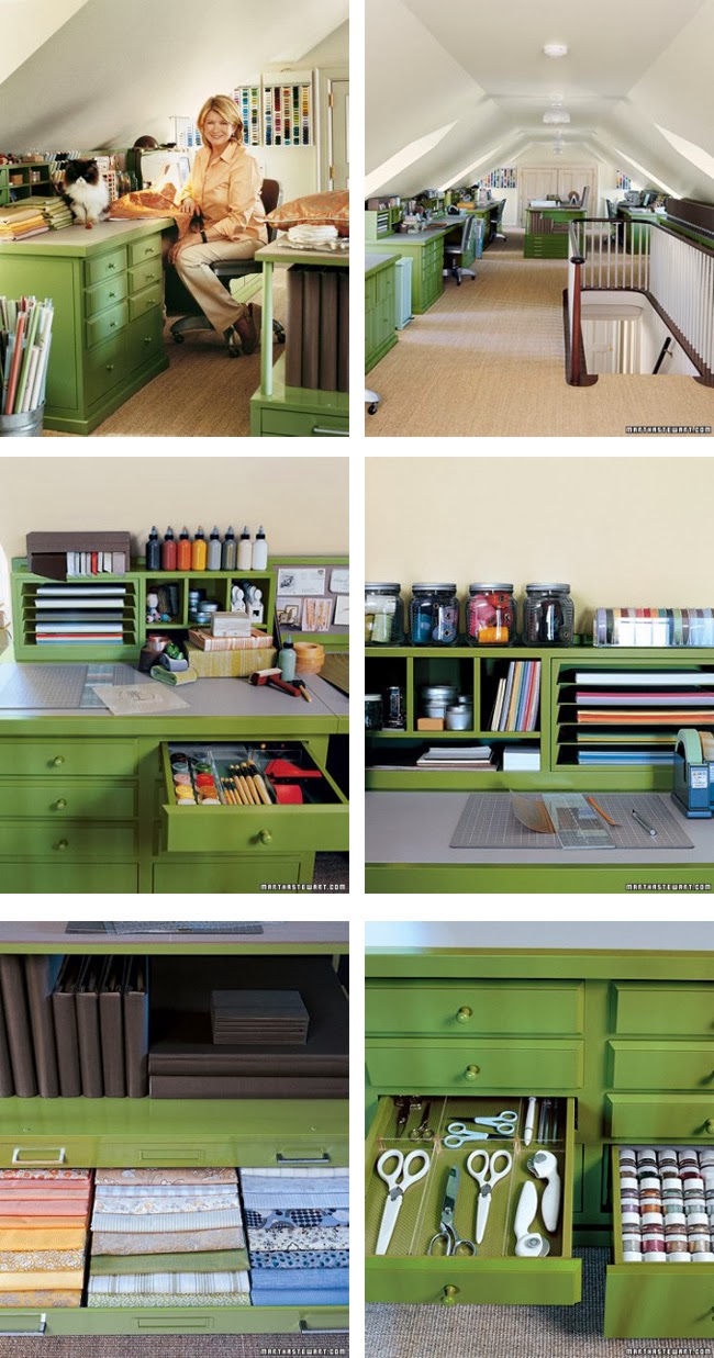 MARTHA MOMENTS: Recreating Martha's Crafts Room