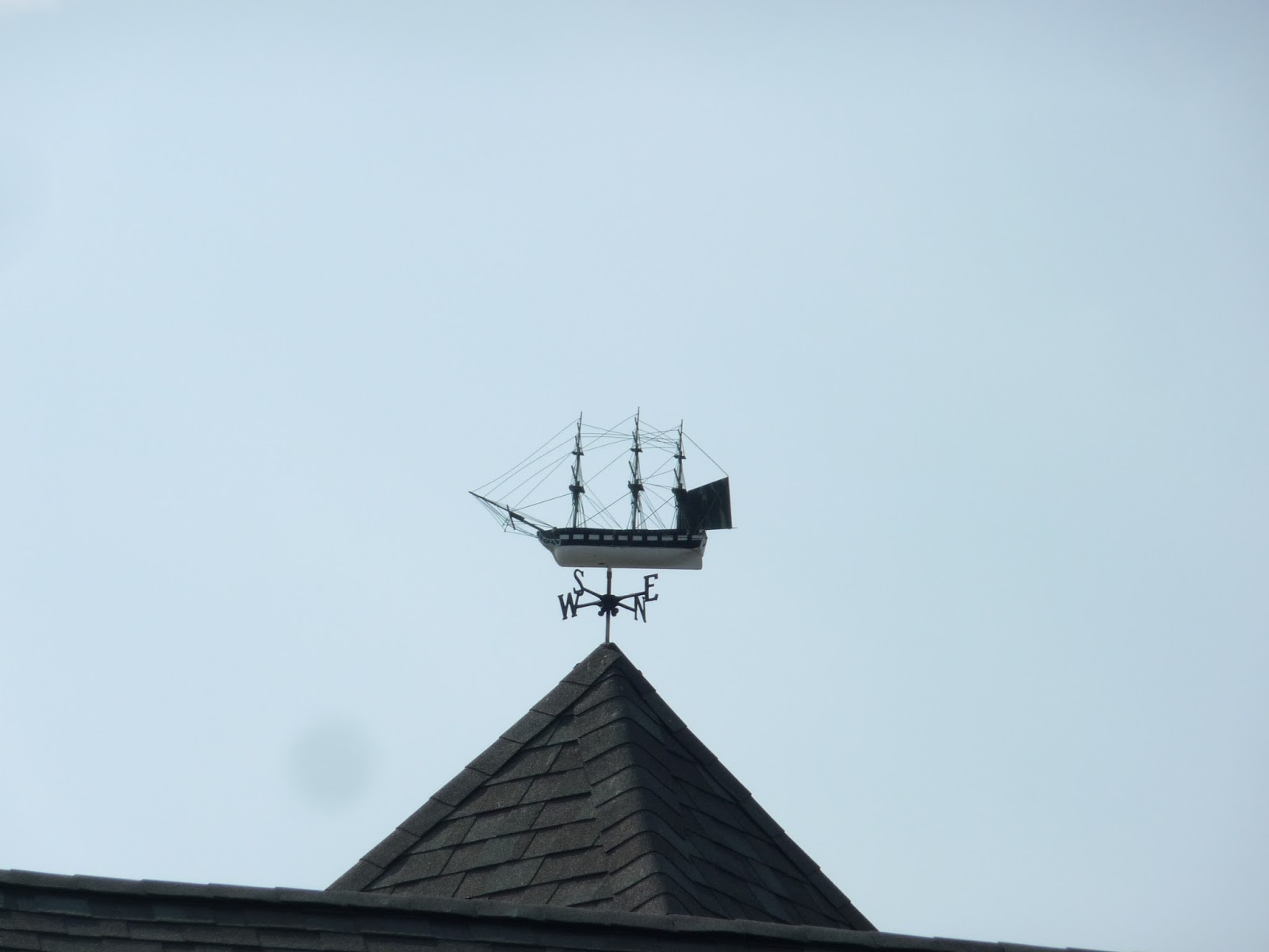 Nutfield Genealogy: Weathervane Wednesday ~ Seen over a Bank