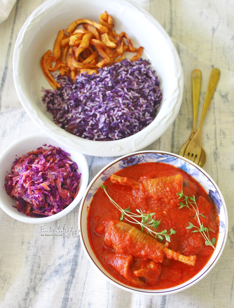 Red Cabbage Rice