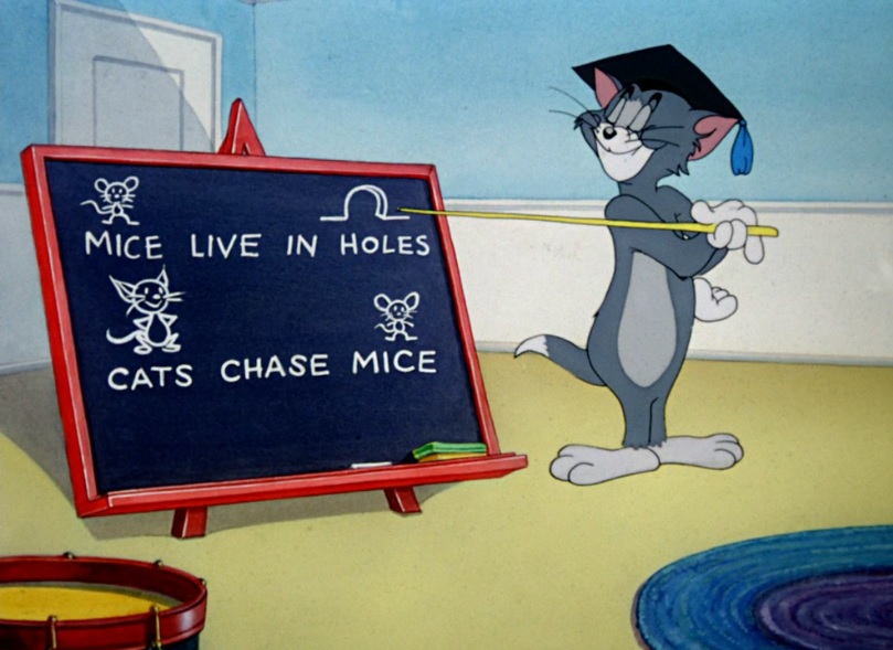 Blog do Arenagak: Tom & Jerry - Professor Tom (dublagem antiga)