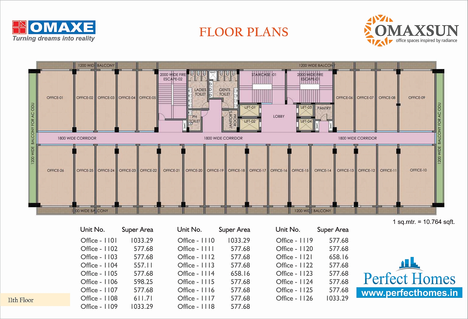 Fresh Booking in Neharpar, Greater Faridabad: OMAXSUN LOW MAINTENANCE ...