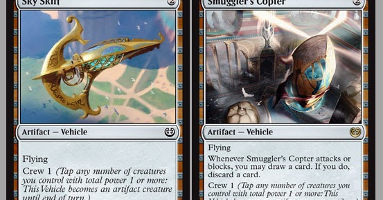 Magic the Gathering Adventures: Kaladesh Deconstructed: Vehicles