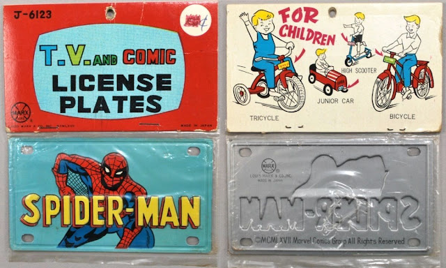 Pop '67!: Marvel Comics license plates