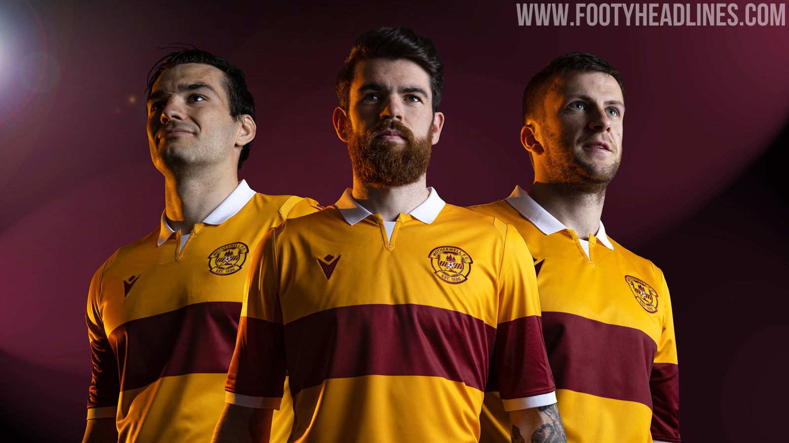 Classy Motherwell 20-21 Home & Away Kits Released - Footy Headlines