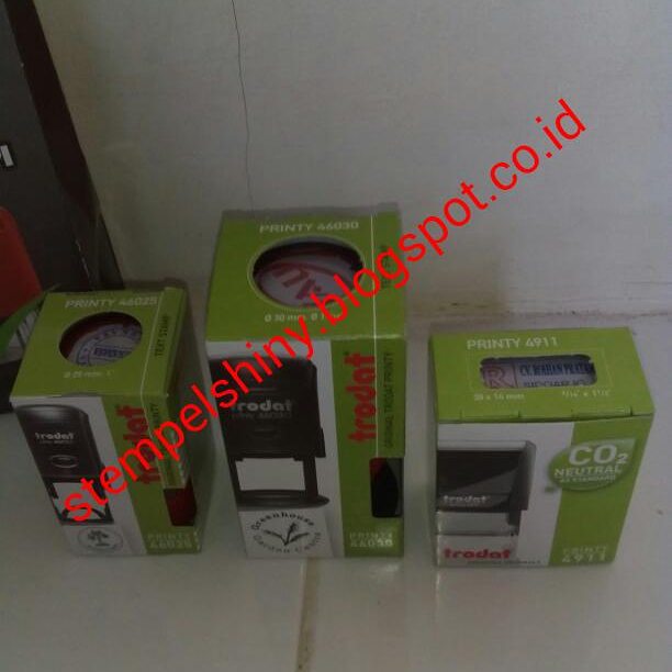 stempel shiny : stempel trodat